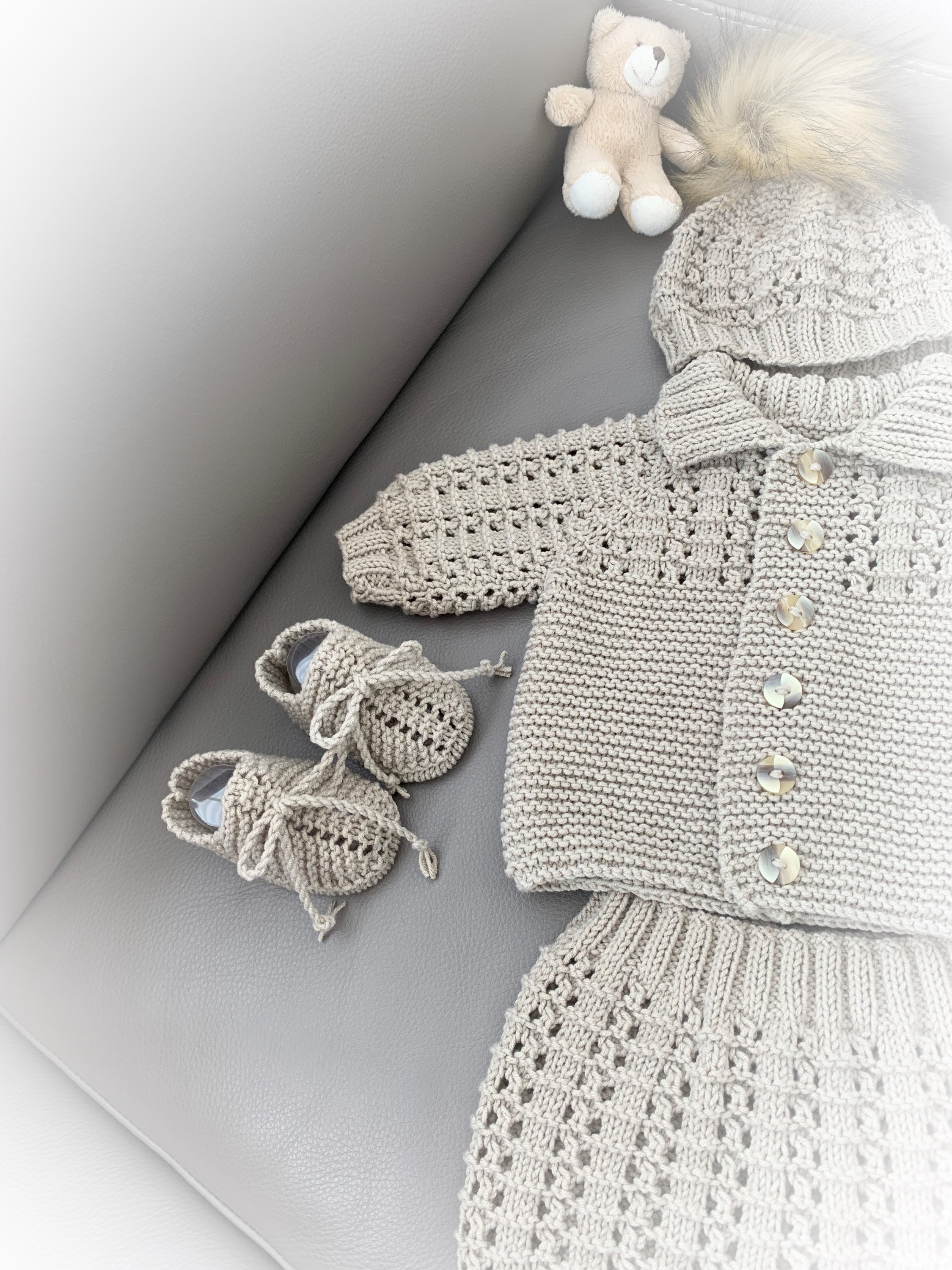 A biscuit Multi-piece Knitting Pattern for Reborn Doll - Etsy UK