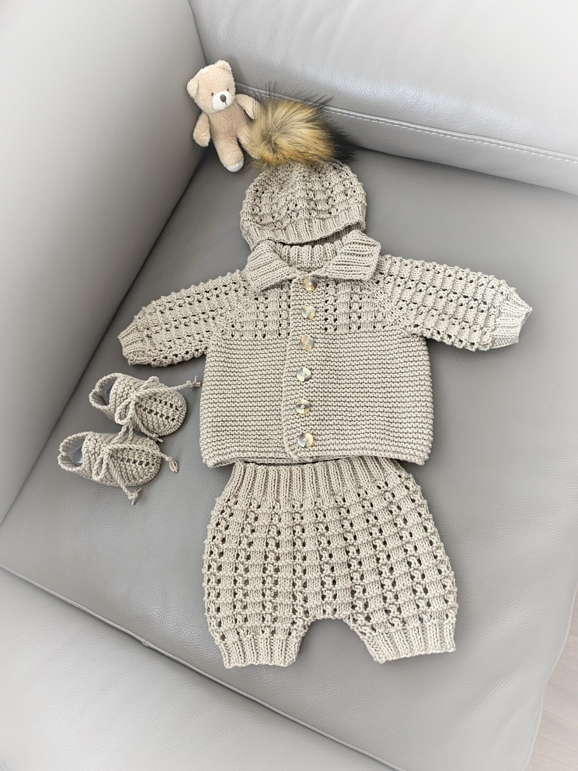 A biscuit Multi-piece Knitting Pattern for Reborn Doll - Etsy UK