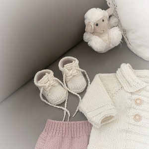 A "rowan” 4 Piece Set Knitting Pattern for Reborn Doll 16-22” or 0-3 ...