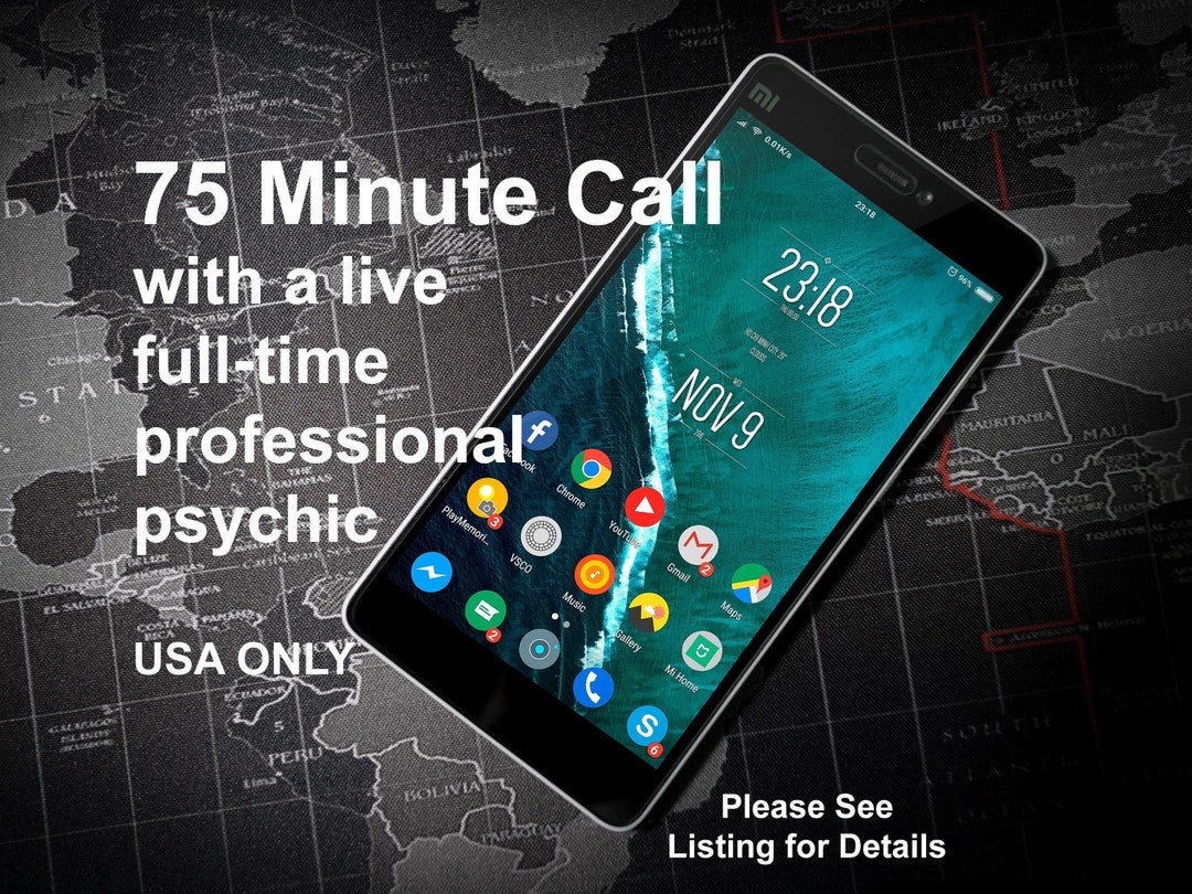 75 Minute Telephone Psychic Reading - Etsy