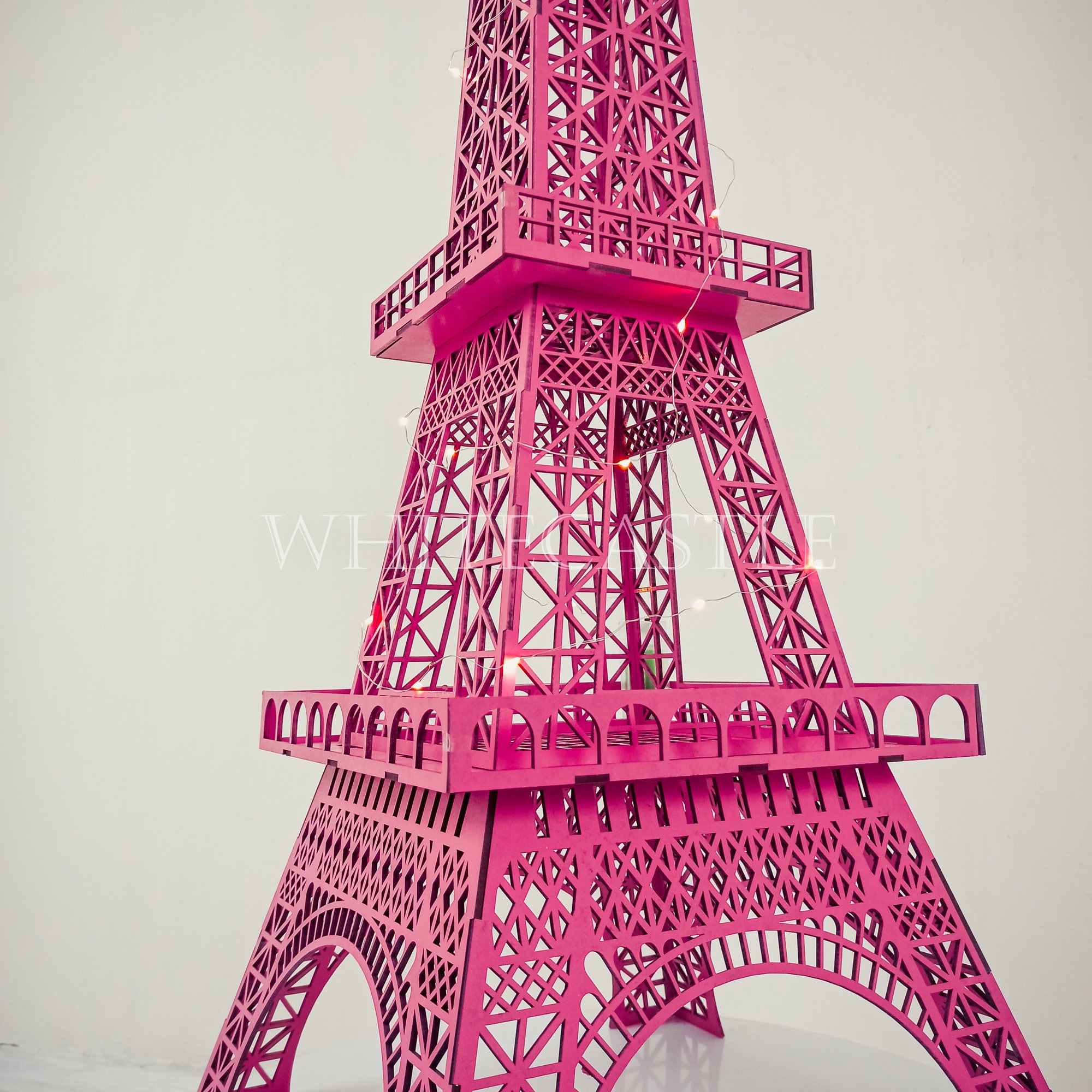 Eiffel Tower Big Large Huge 3d Life Size Statue Sculpture Wooden Wood ...