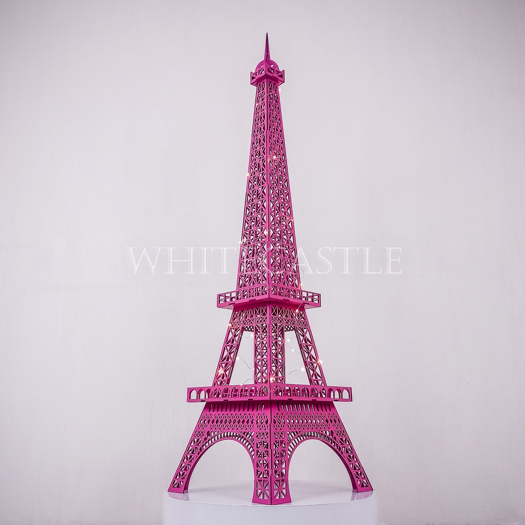 Eiffel Tower Big Large Huge 3d Life Size Statue Sculpture Wooden Wood ...