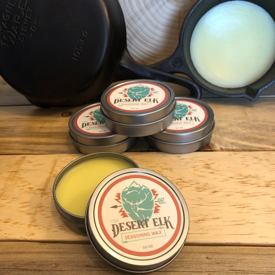 Cast Iron Seasoning Wax - Etsy