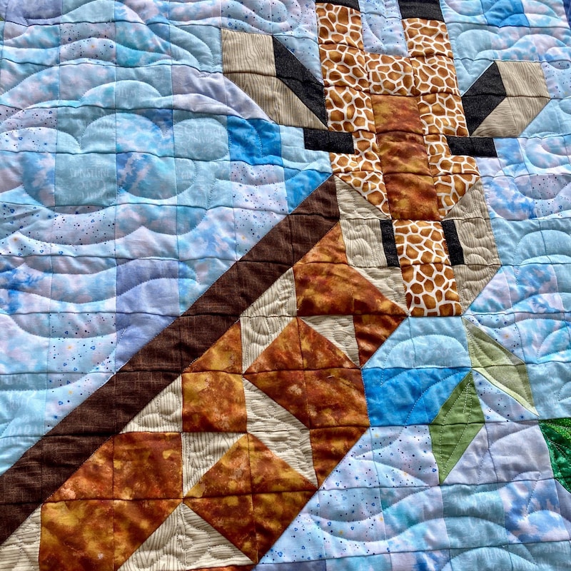 Brown Quilt Bed - Etsy