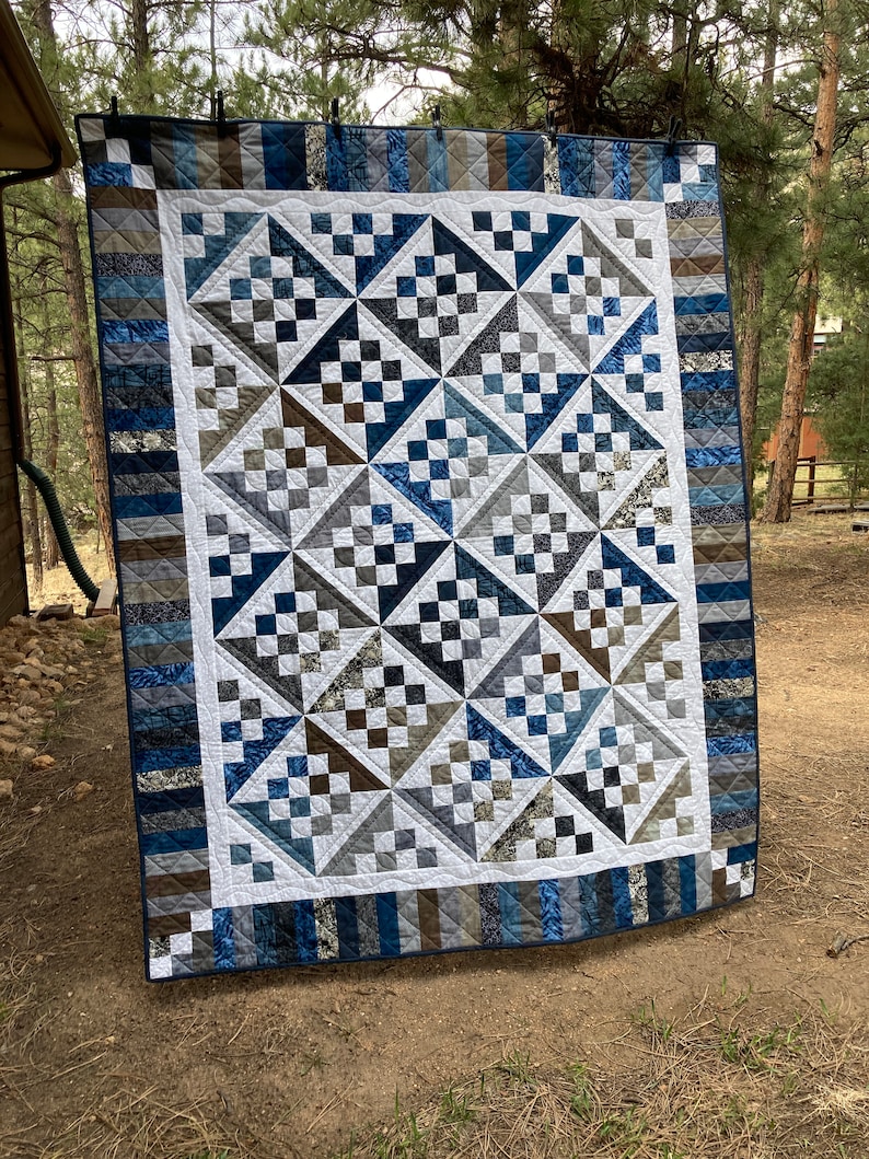 Sunshine and Shadows DIGITAL Quilt Pattern - Etsy