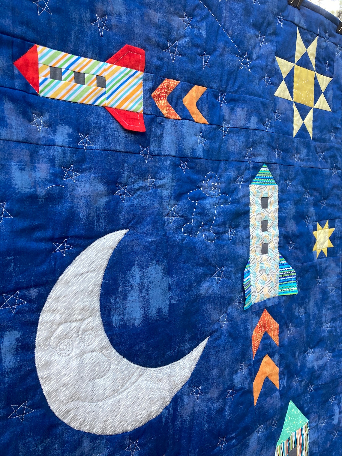 To the Moon and Back Digital Baby Quilt Pattern - Etsy