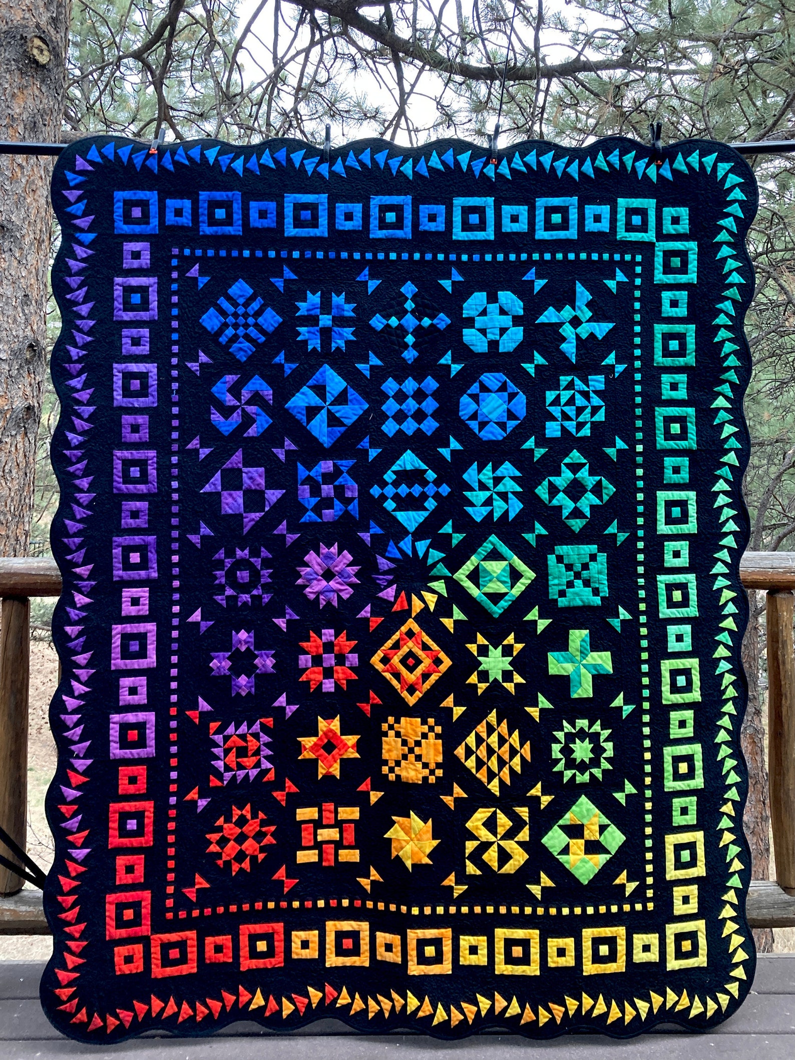 Painter's Palette Quilt Pattern PDF | Etsy Canada