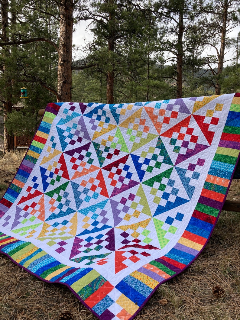 Sunshine and Shadows DIGITAL Quilt Pattern - Etsy