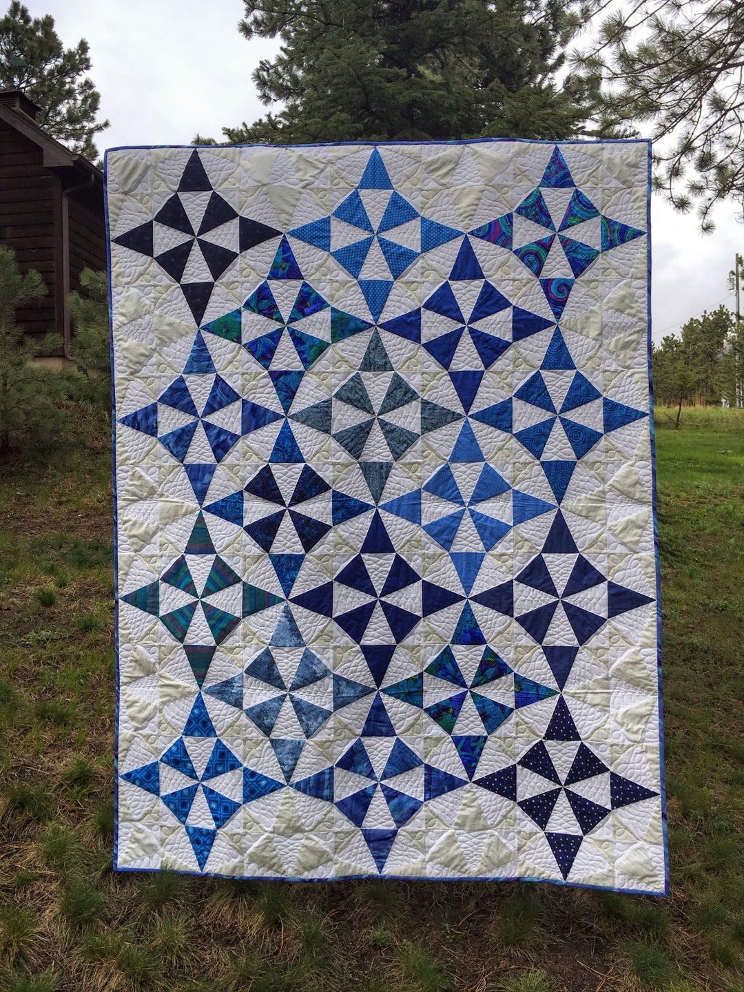 Evening Primrose in Bloom DIGITAL Quilt Pattern - Etsy