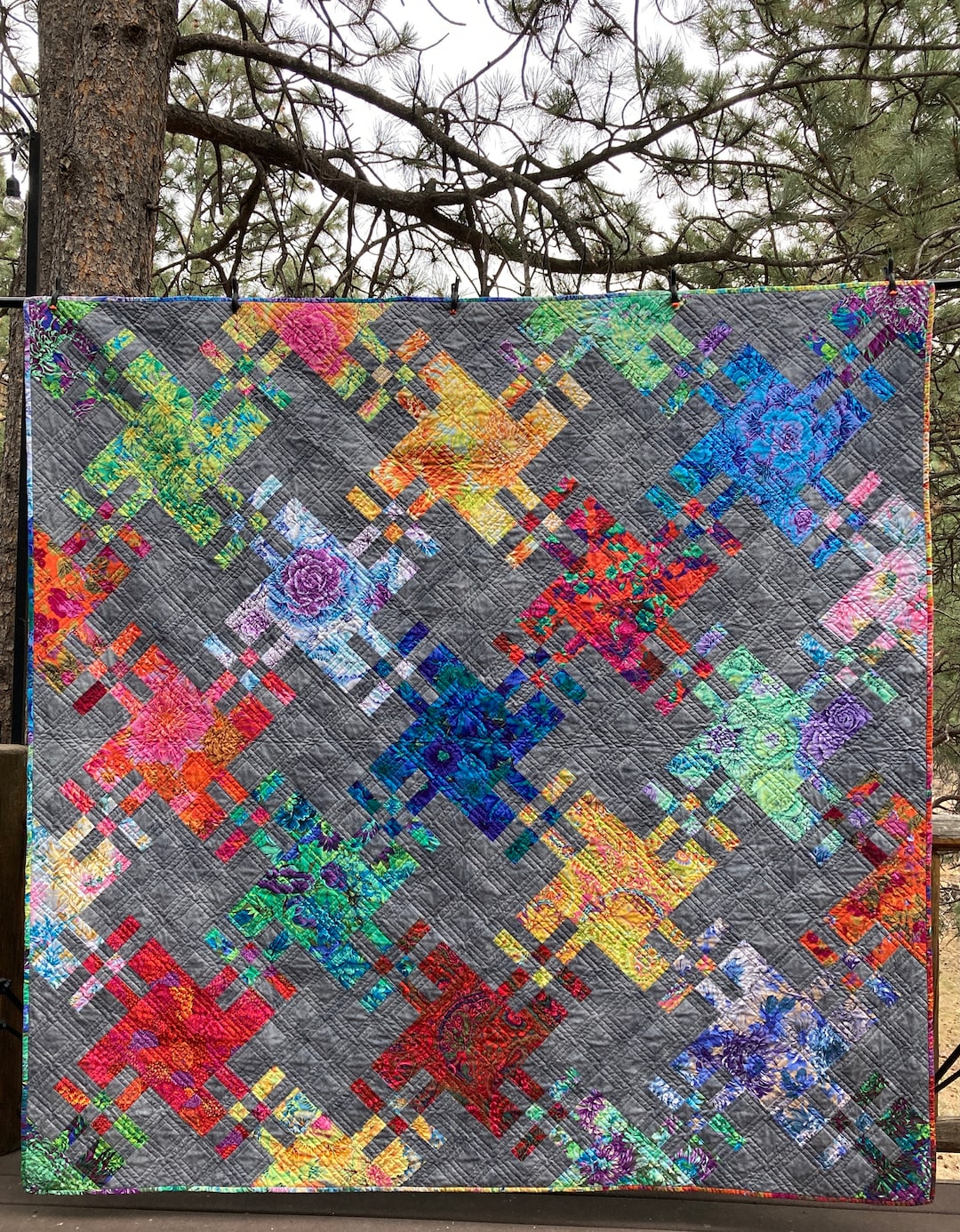 Houndstooth Quilt Pattern PDF - Etsy