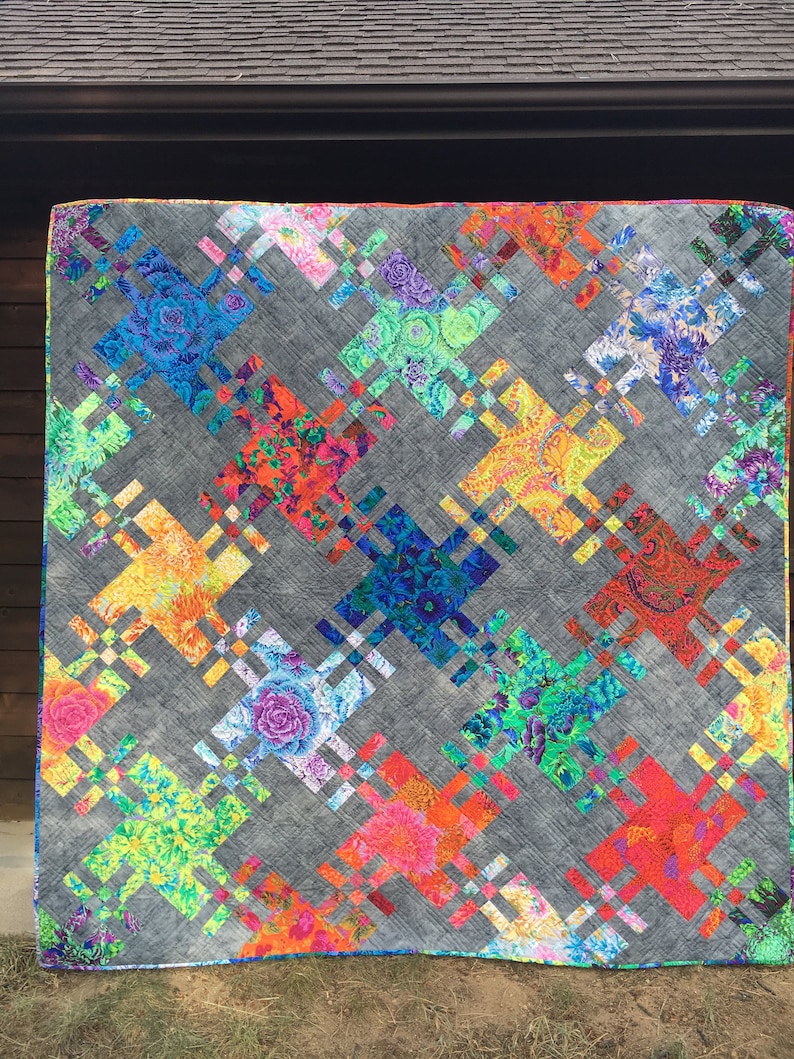 Houndstooth Quilt Pattern PDF - Etsy