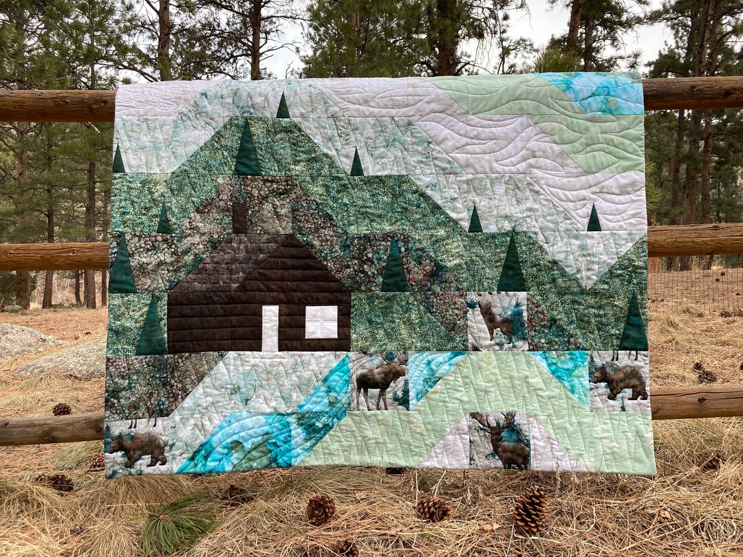 Mountain Oasis Digital Quilt Pattern - Etsy