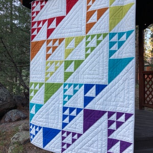Triangulous Quilt Digital Pattern - Etsy