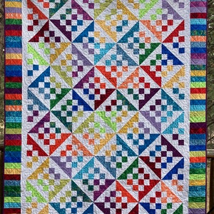 Sunshine and Shadows DIGITAL Quilt Pattern - Etsy
