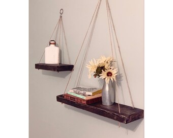 Hanging shelves | Etsy