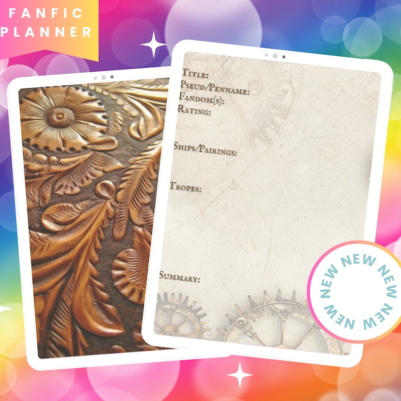 Fanfiction Notebook - Etsy