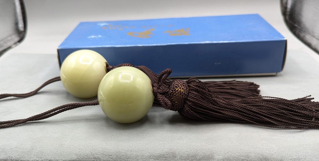 Scroll Weights Japanese Fuchin Weighted Pair of Japanese Handcrafted ...