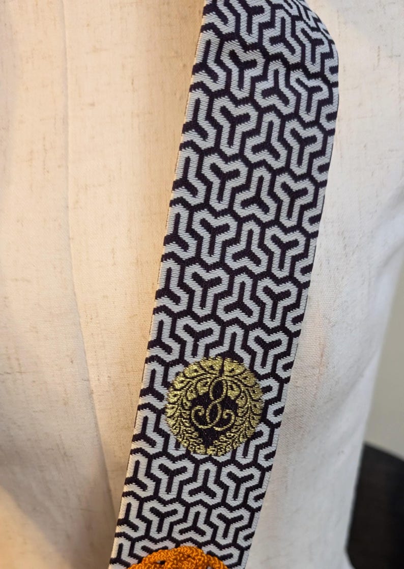 Vintage Kinran Brocade Wagesa: Japanese Buddhist Stole, Hongan-ji ...