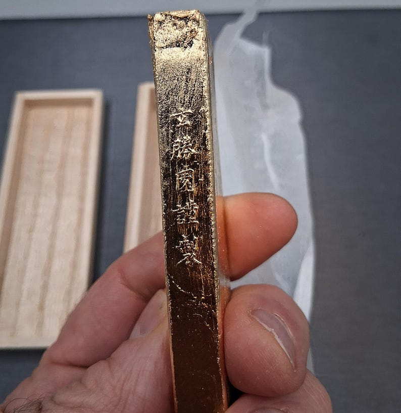 High End Japanese Calligraphy Ink Stick, Main Ingredient Camellia Oil ...