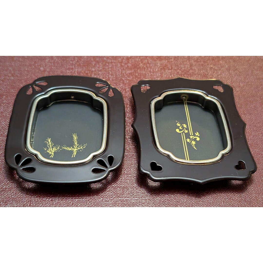 Pair of Vintage Japanese Door Husuma Knobs for Fusuma Sliding Doors or ...