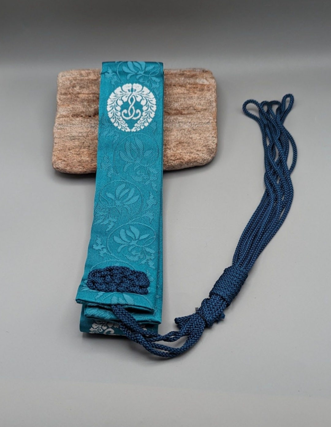 Japanese Vintage Wagesa Made of Silk Kinran Pattern Brocade Woven ...