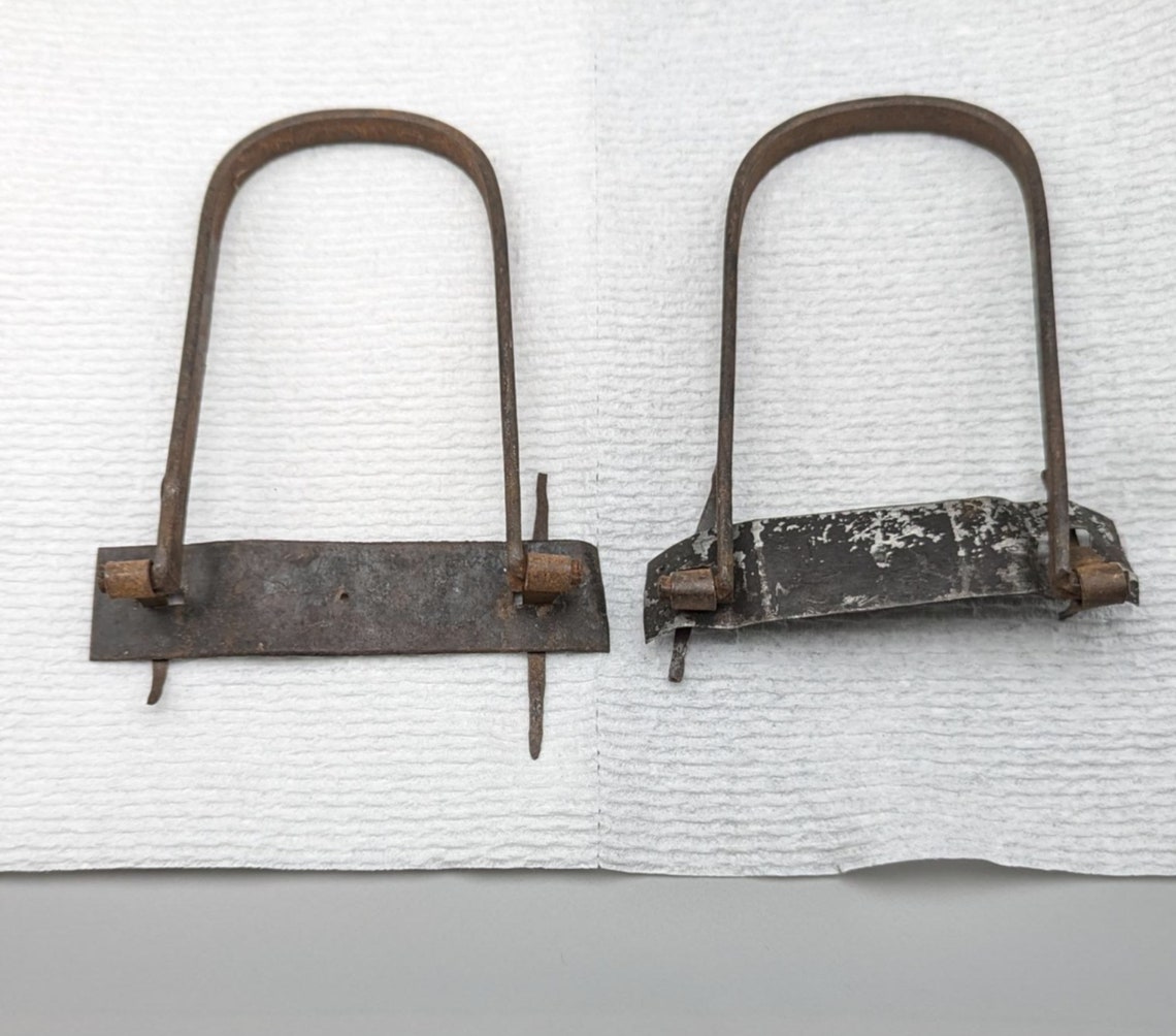 Tansu Parts - Handmade Antique Japanese Tansu Handles - Pair With Pins ...