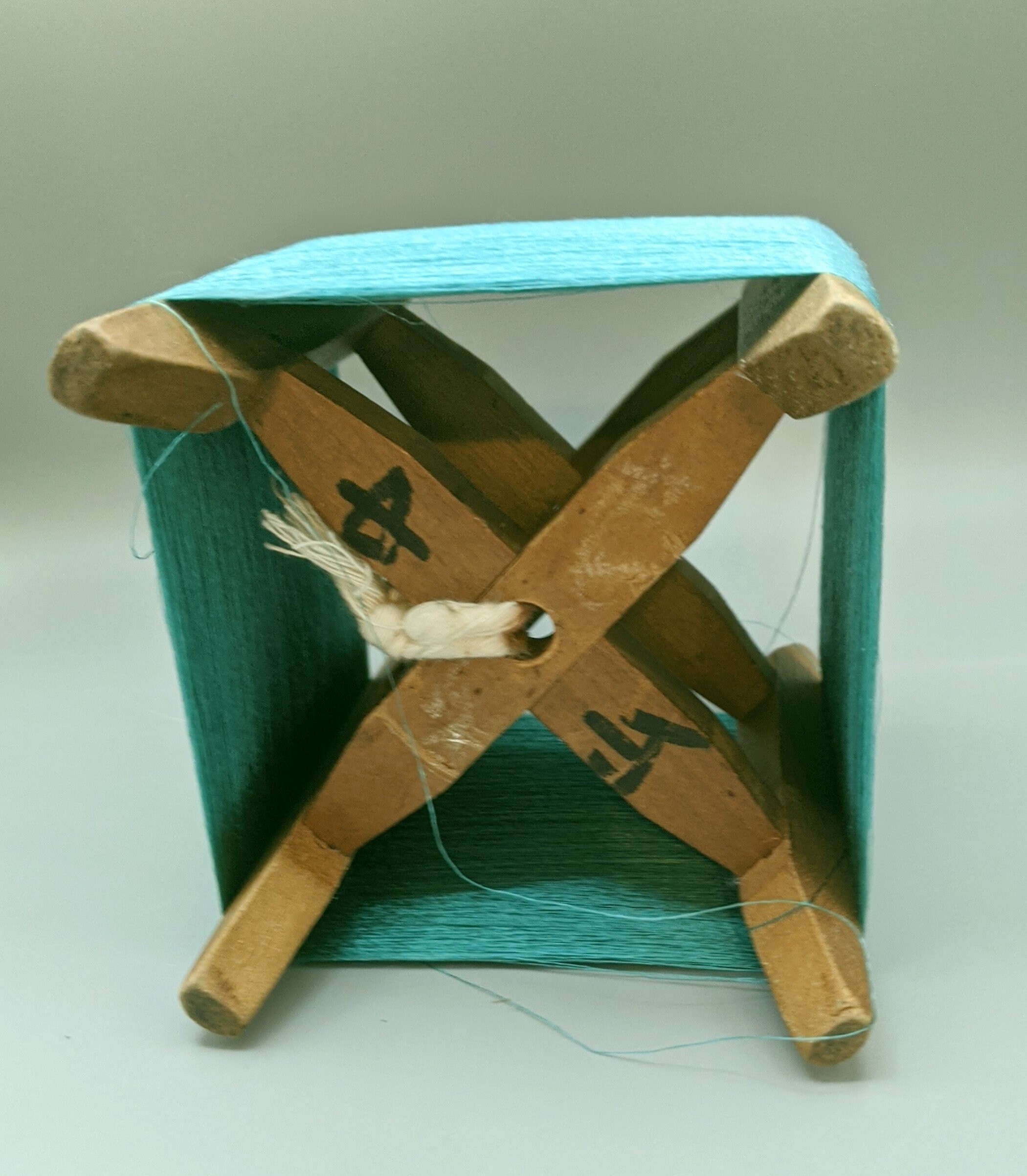 Vintage Wooden Spool - Japanese With Original Silk - Crafts Spool ...