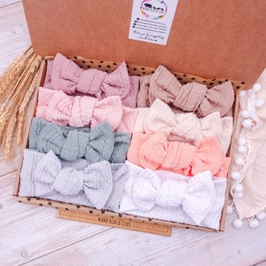 Big Bow Baby Headband | Large Bow Girls Headwrap | Oversized Topknot ...
