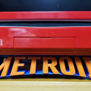 Nintendo Original Wii Horizontal Display Stand With Metroid Text Logo ...