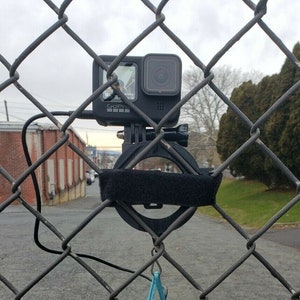 Universal Gopro Hero Chain Link Fence Mount 3D Printed NO Fence in ...