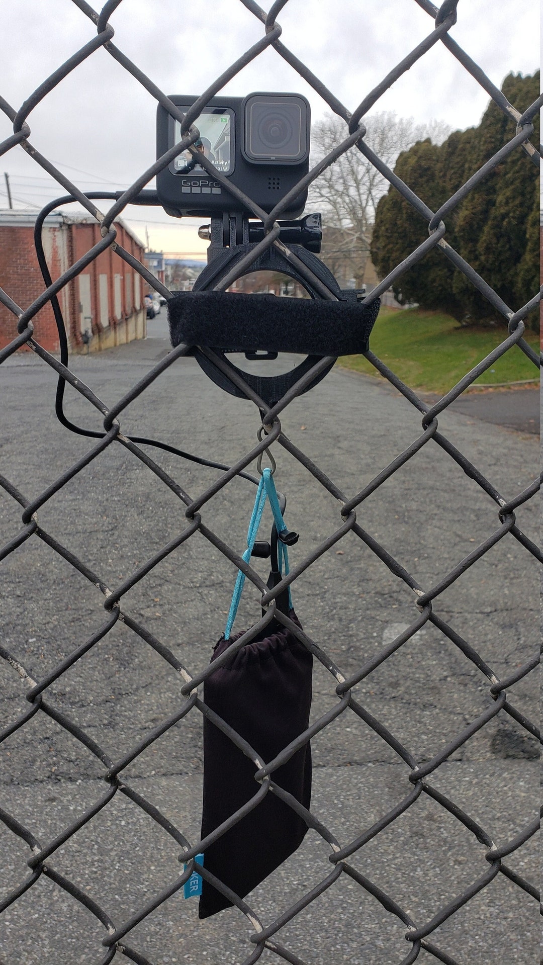 Universal Gopro Hero Action Cam Chain Link Fence Backstop Mount the ...