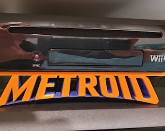 Nintendo Original Wii Horizontal Display Stand With Metroid - Etsy