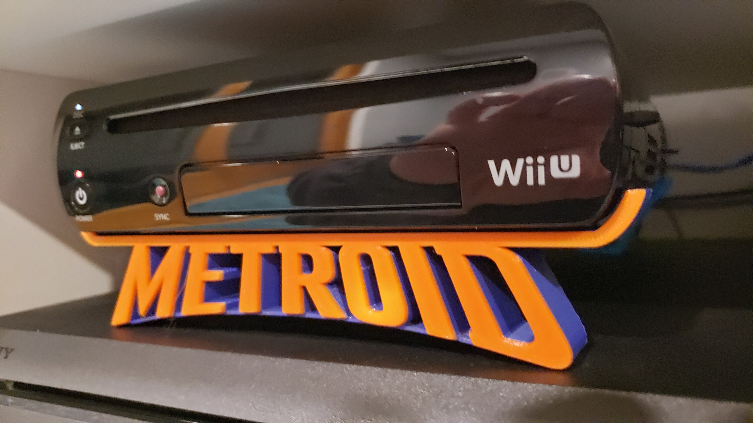 Nintendo Wii U Horizontal Display Stand Riser W/ Metroid Title - Etsy