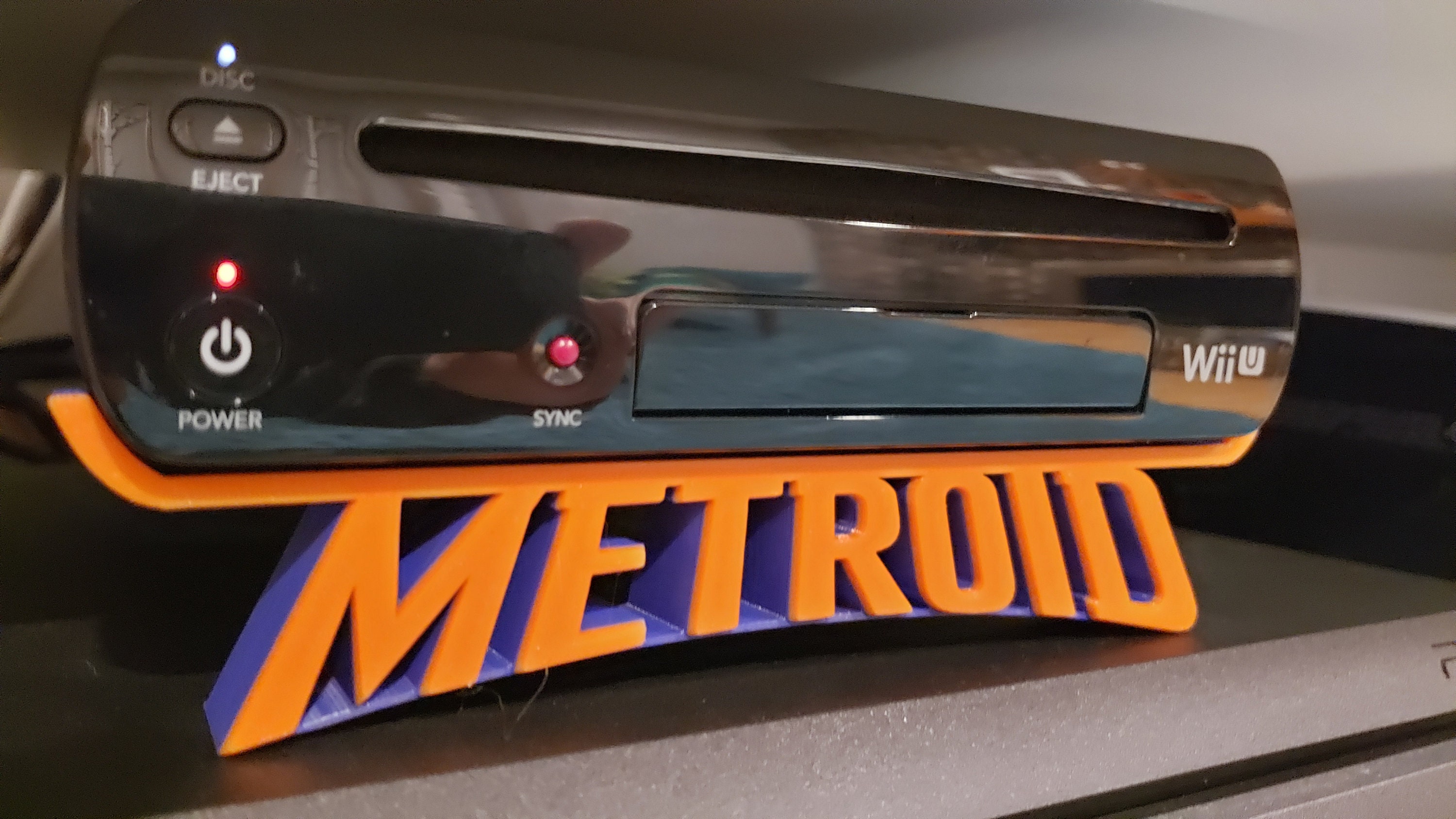 Nintendo Wii U Horizontal Display Stand Riser W/ Metroid Title - Etsy