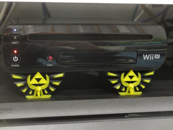 Nintendo Wii U Horizontal Display Stand W/ Zelda Hyrule Crest | Etsy