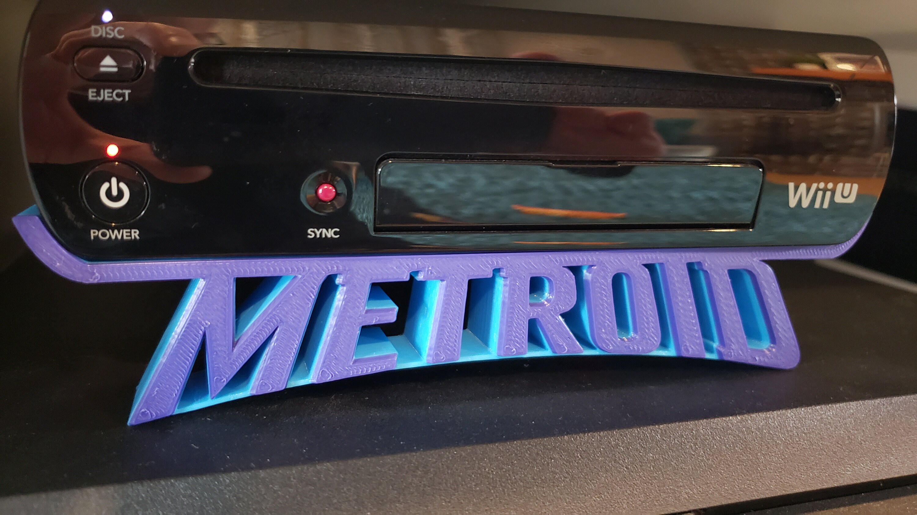 Nintendo Wii U Horizontal Display Stand Riser W/ Metroid Title | Etsy
