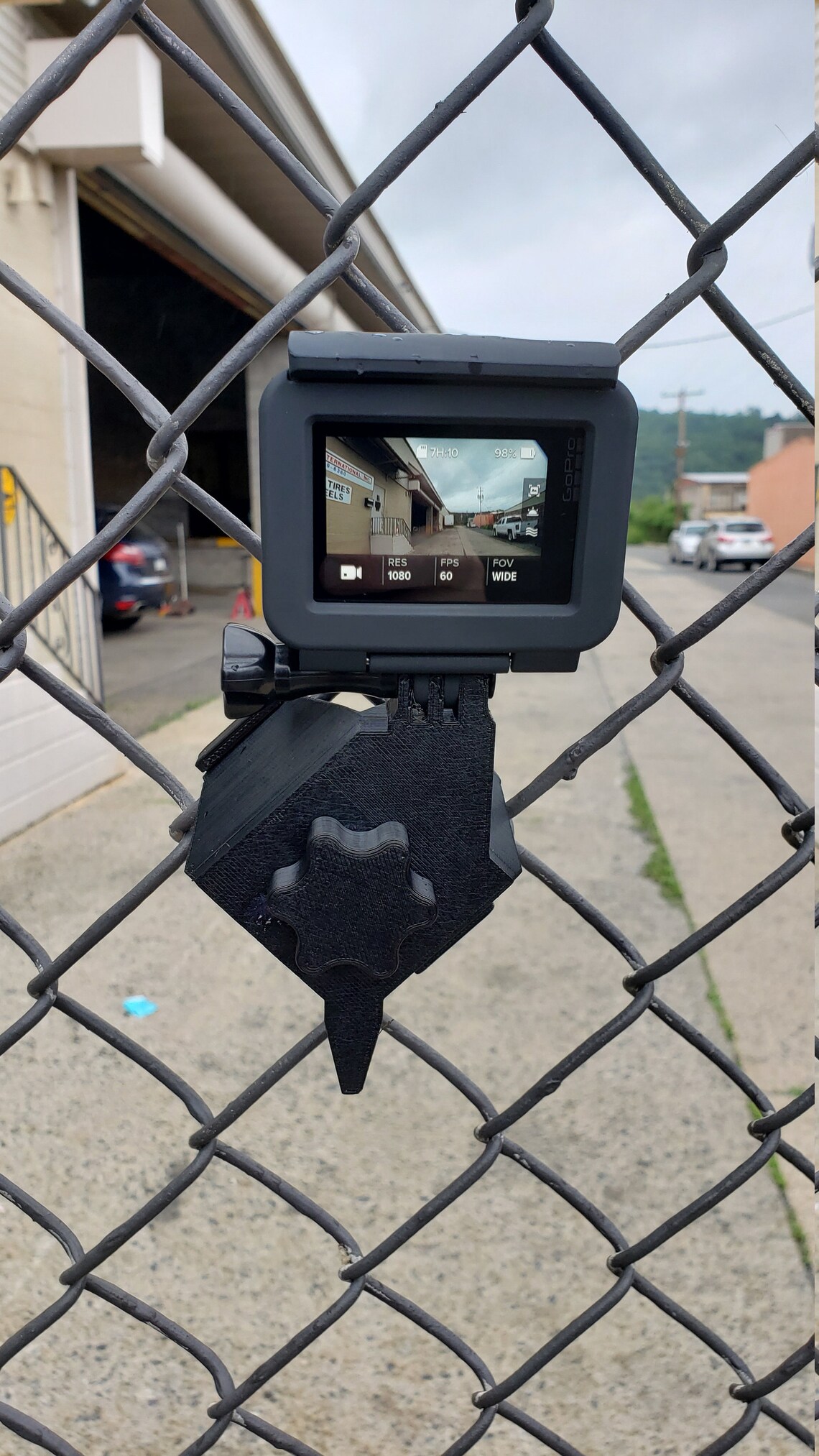 Universal GoPro Hero Chain Link Fence Mount 3D Printed NO | Etsy