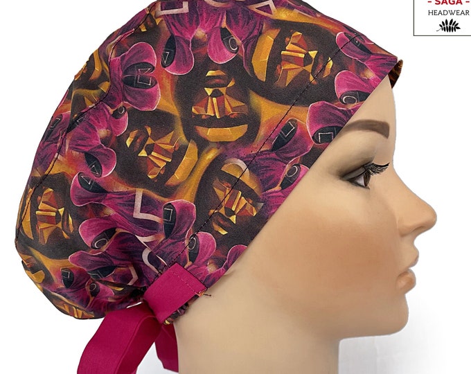 Surgery Bonnet Surgical Scrub Caps for Women Euro Nurse Cap - Etsy