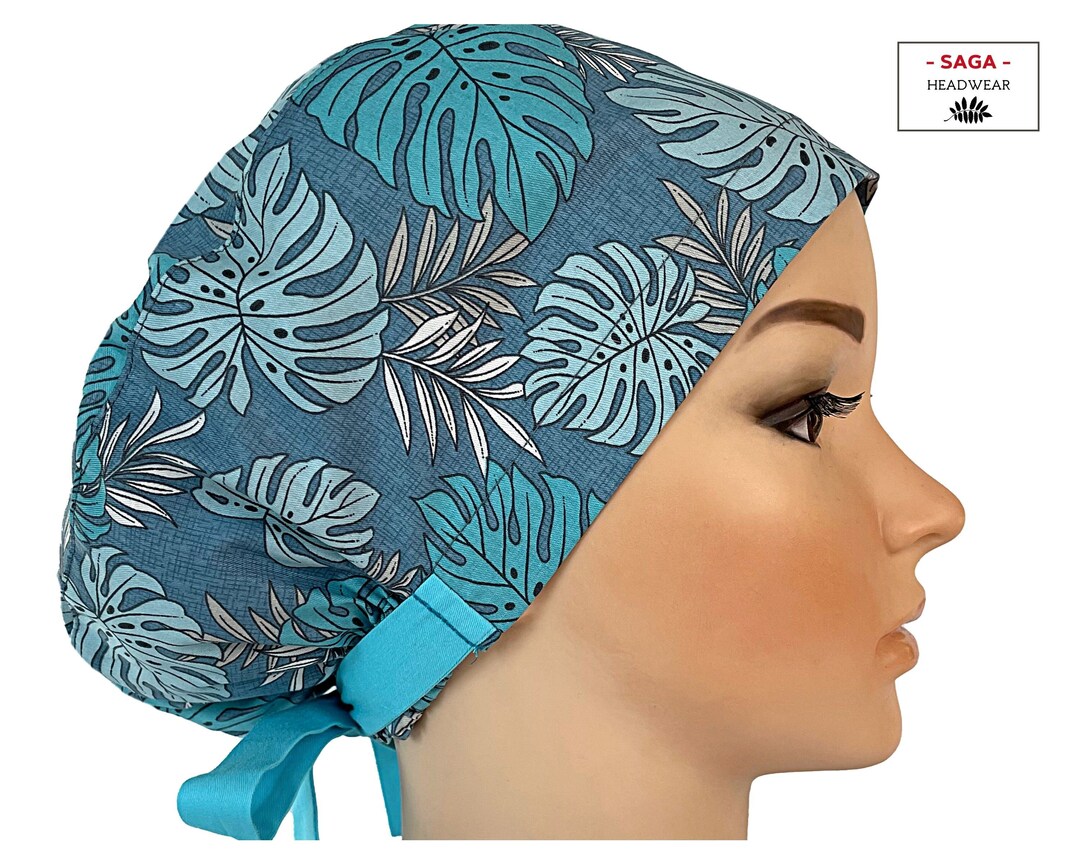 Surgical Scrub Caps for Women Surgery Floral Nurse Bonnet - Etsy