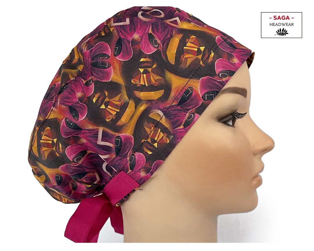 Surgery Bonnet Surgical Scrub Caps for Women Euro Nurse Cap - Etsy