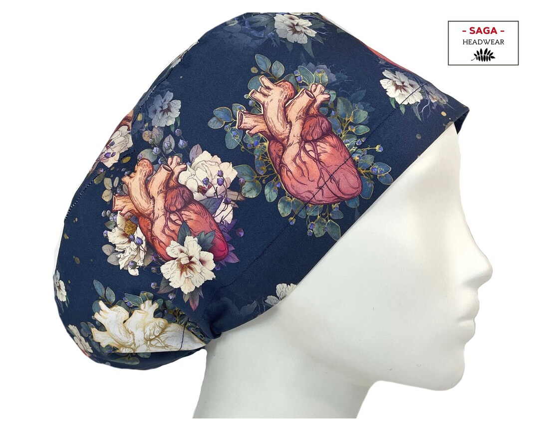 Cardiac Surgery Scrub Caps, Euro Nurse Hat for Women - Etsy