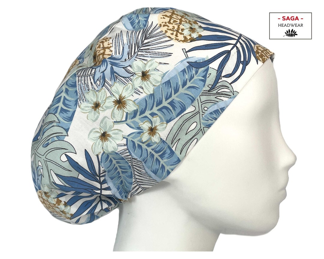 Surgical Scrub Caps for Women Surgery Nurse Bonnet With Toggle - Etsy