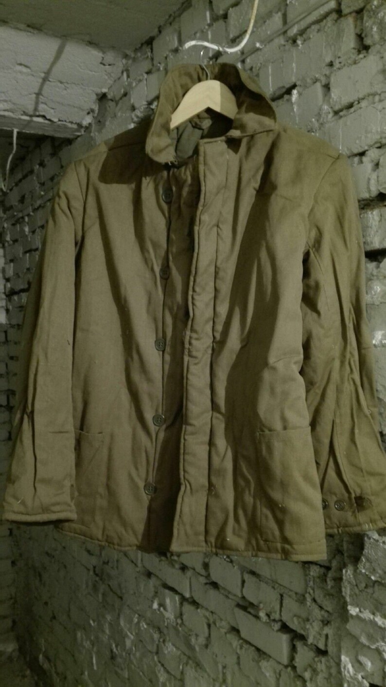 Soviet Russian Army Military WW2 Winter Jacket Fufaika VATNIK | Etsy