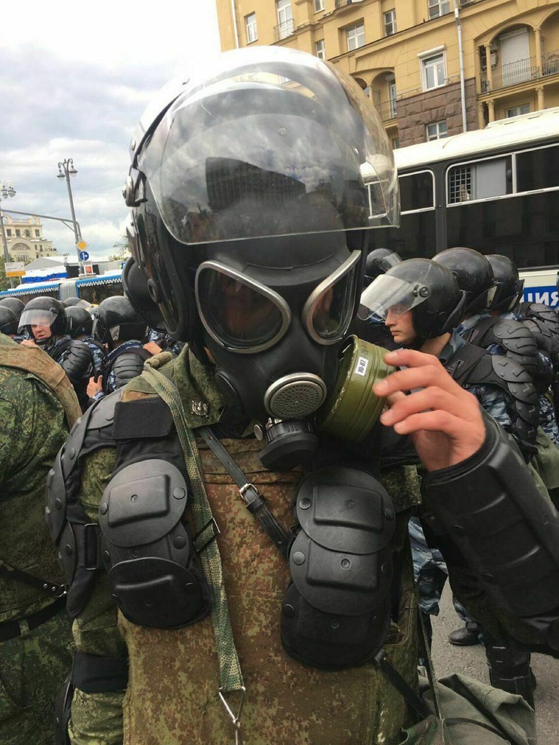 Vintage Soviet Russian USSR Military PMK-2 Gas Mask with | Etsy