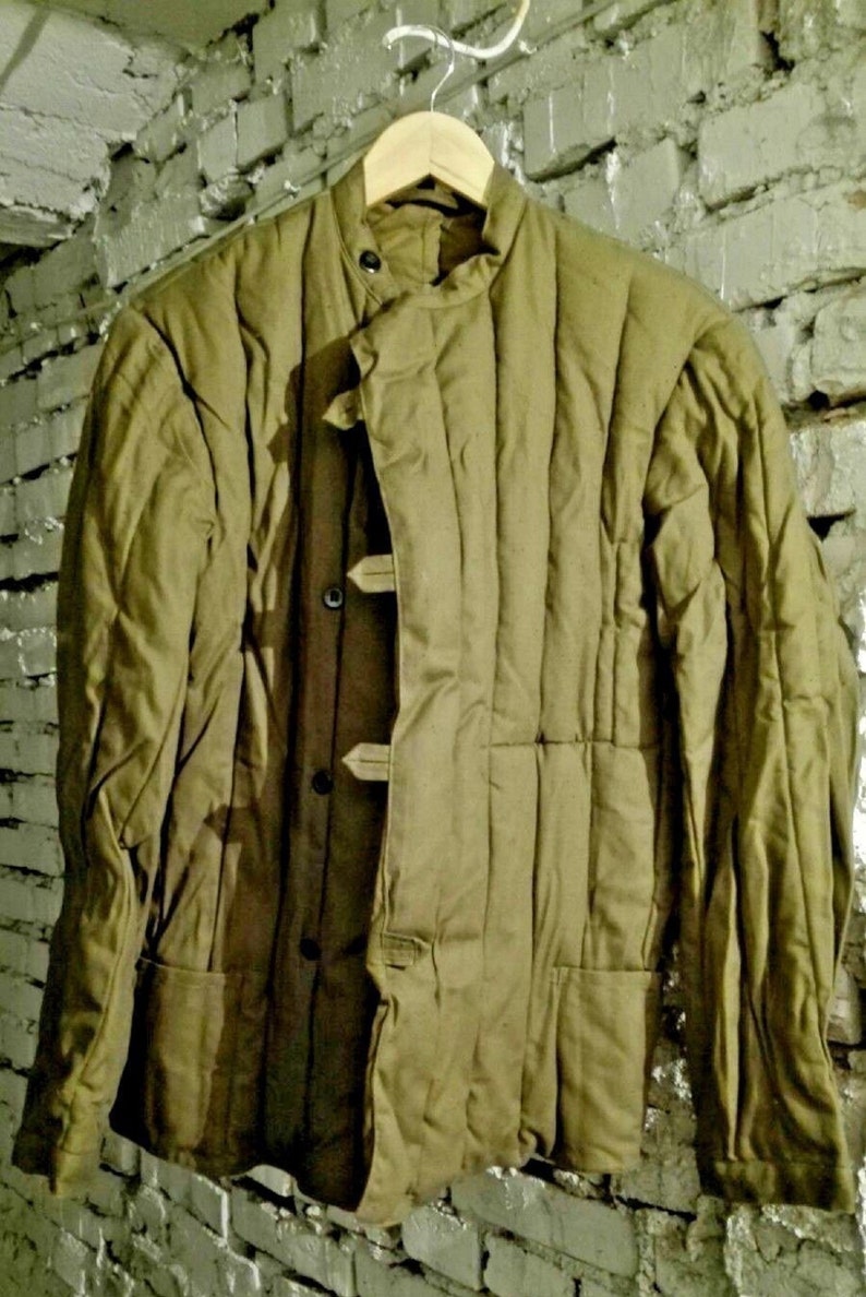 Soviet Russian Army Military WW2 Winter Jacket Fufaika VATNIK | Etsy