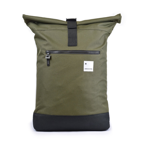 Roll Top Backpack - Etsy