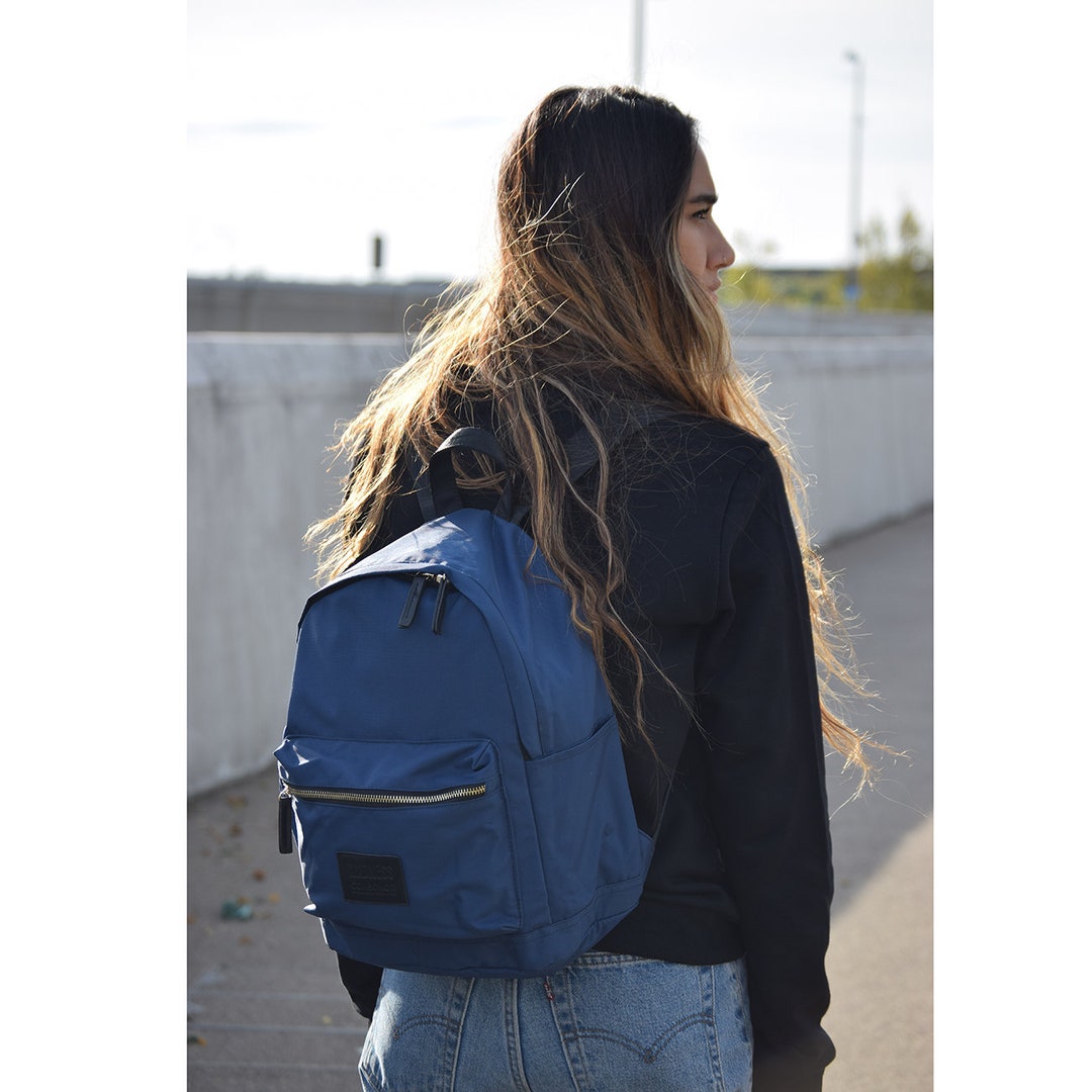 Madness Navy Nylon Backpack - Etsy