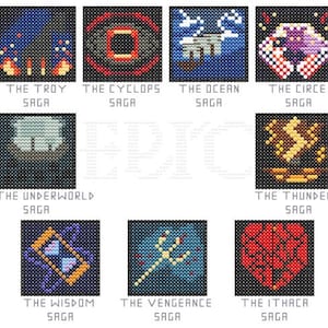 Epic Cross Stitch Pattern - Etsy