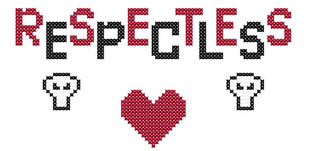 Respectless Cross Stitch Pattern, Hazbin Hotel, Velvette - Etsy