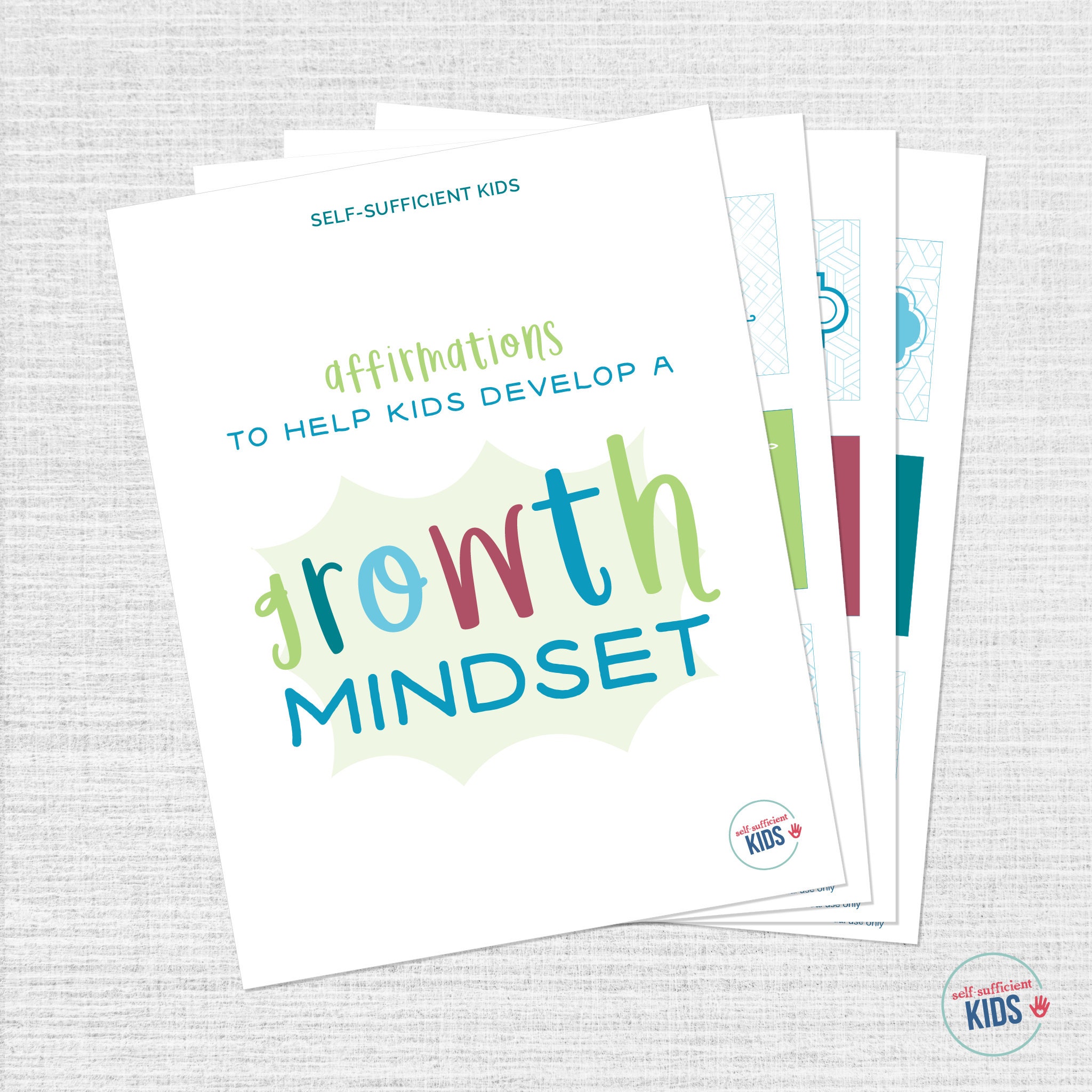 Growth Mindset Affirmation Cards for Kids – Printable - Etsy UK